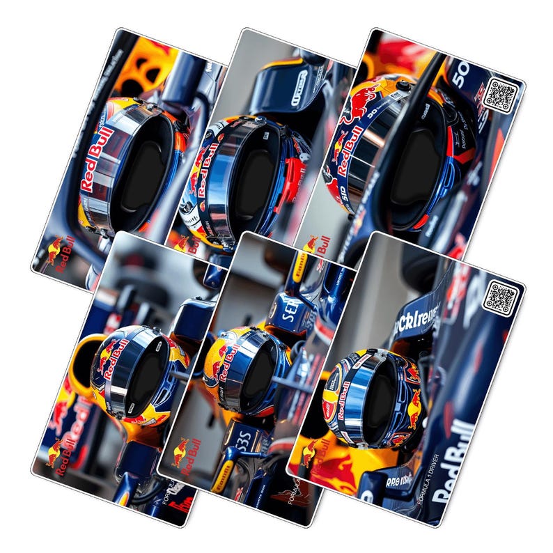 Editable Formula One F1 Redbull ID Badge 6 Png Svg Instant Download Edit and Print Cosplay ...