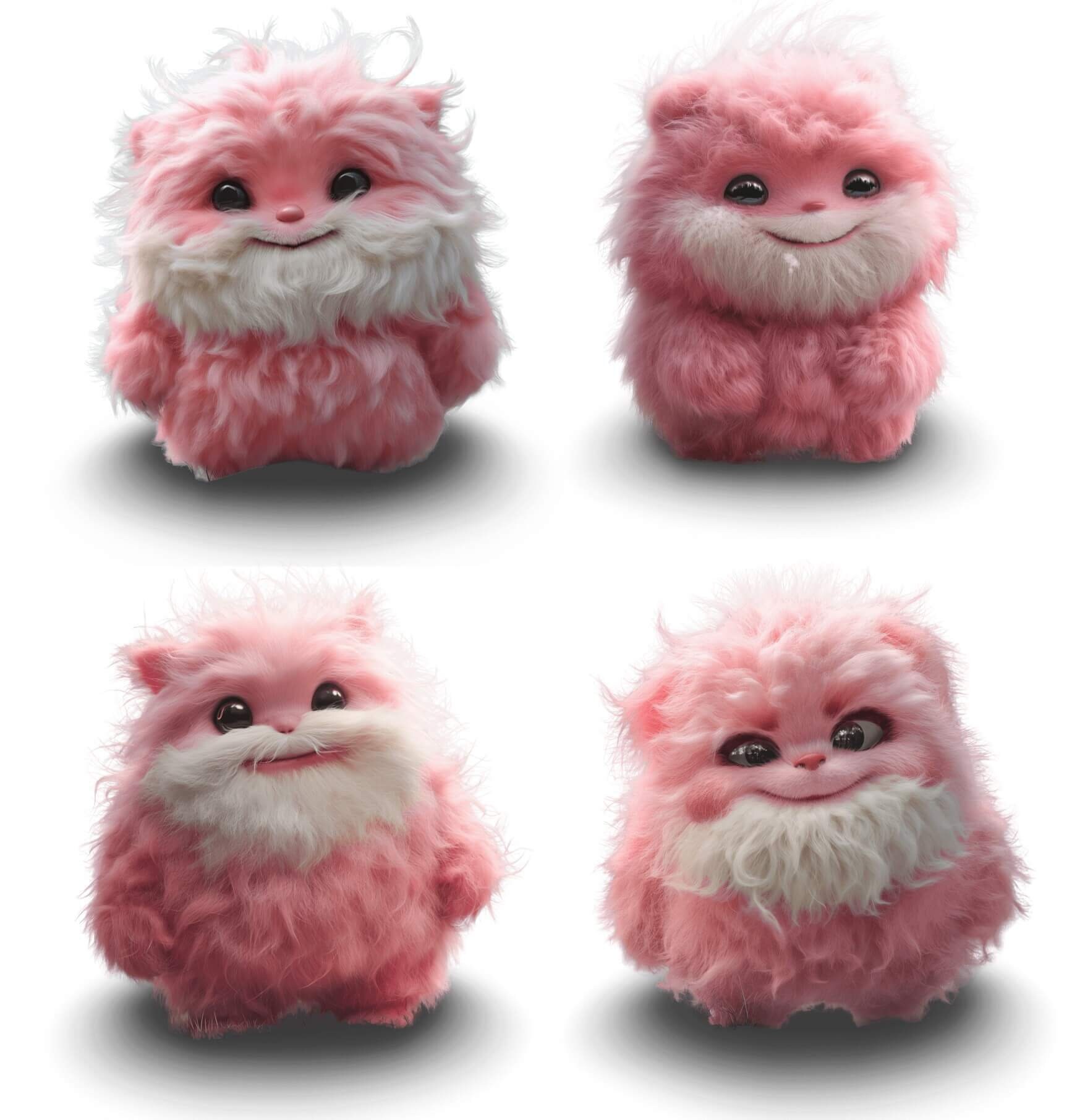 My Little Munchkin Valentine Gonks Furry Trolls Pink Gnomes Transparent ...