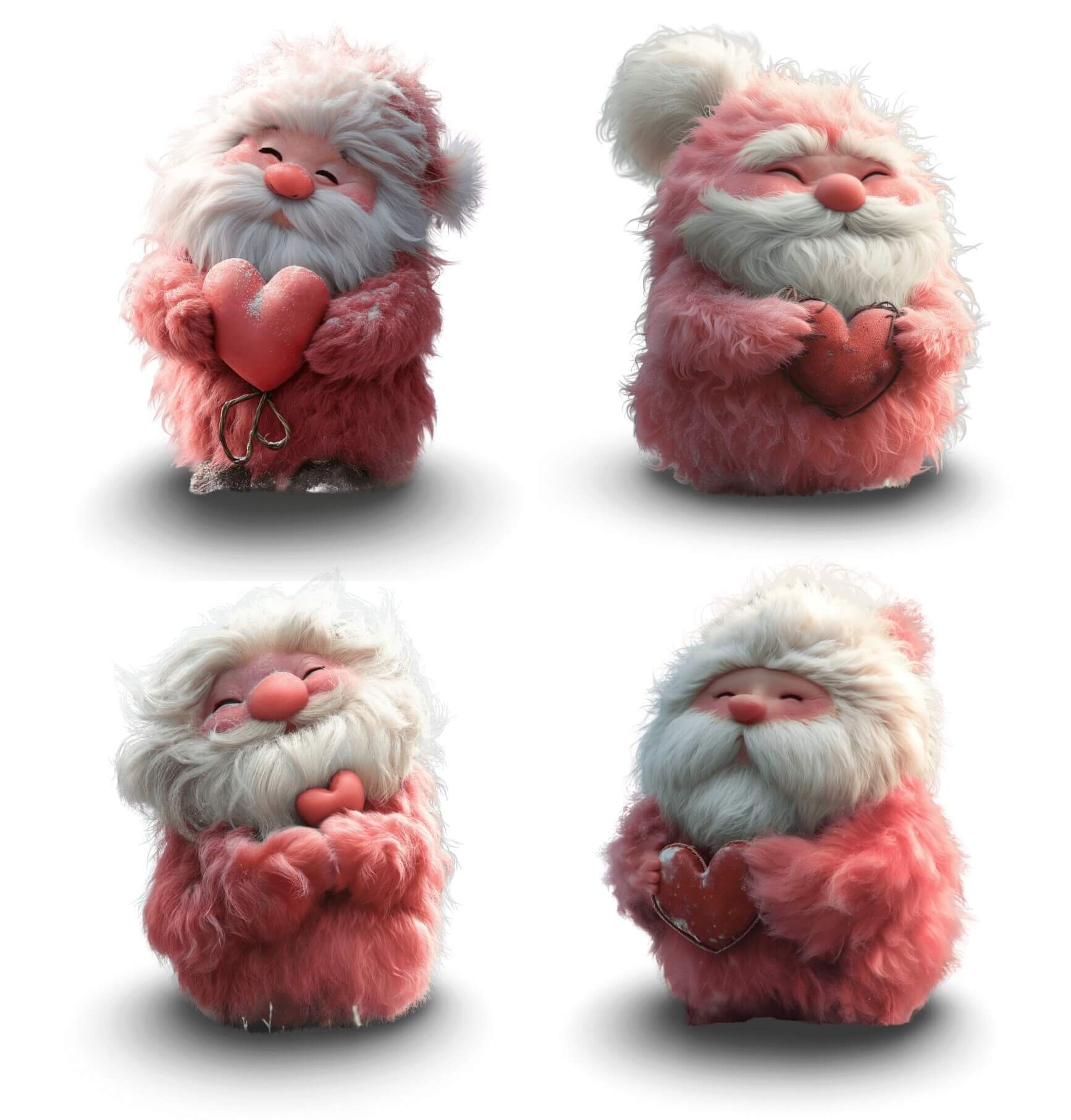 My Little Munchkin Valentine Gonks - Furry Trolls - Pink Gnomes ...