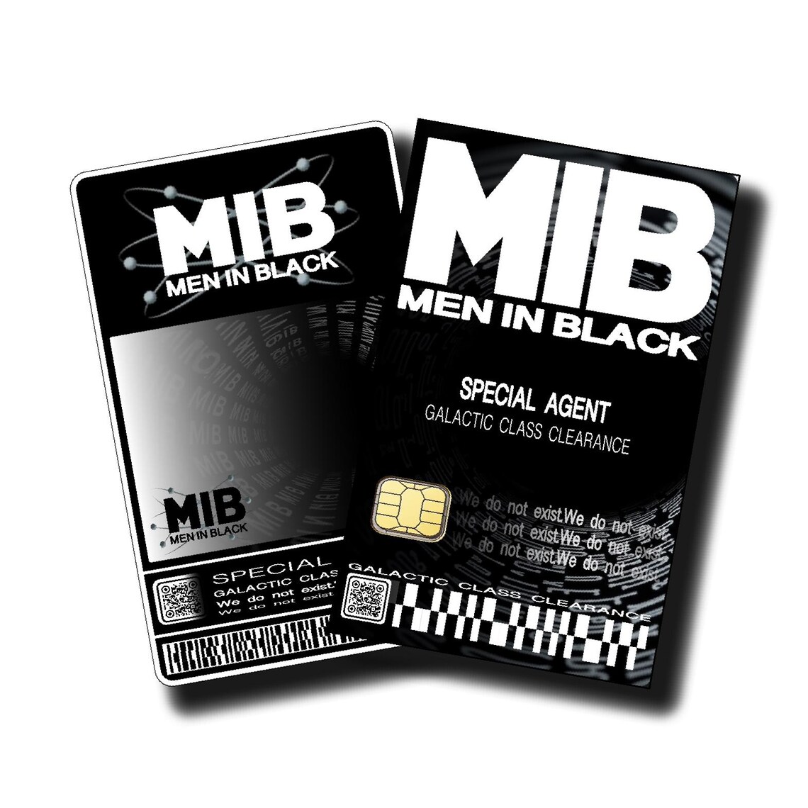 Men in Black ID Badge: MIB Costume Cosplay Prop (printable PDF) - Etsy