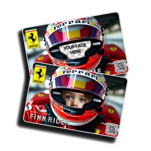 Customisable Ferrari F1 ID Badge: Cosplay Party Template FREE Webtool ...