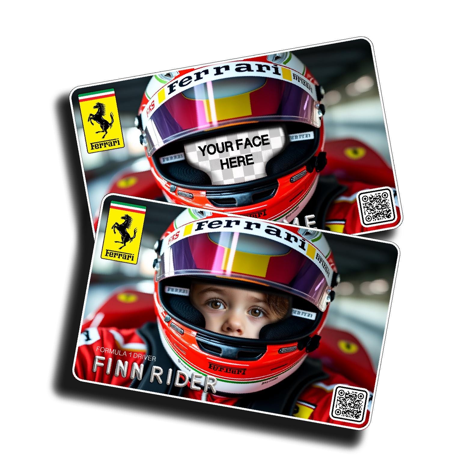 Customisable Ferrari F1 ID Badge: Cosplay Party Template FREE Webtool ...