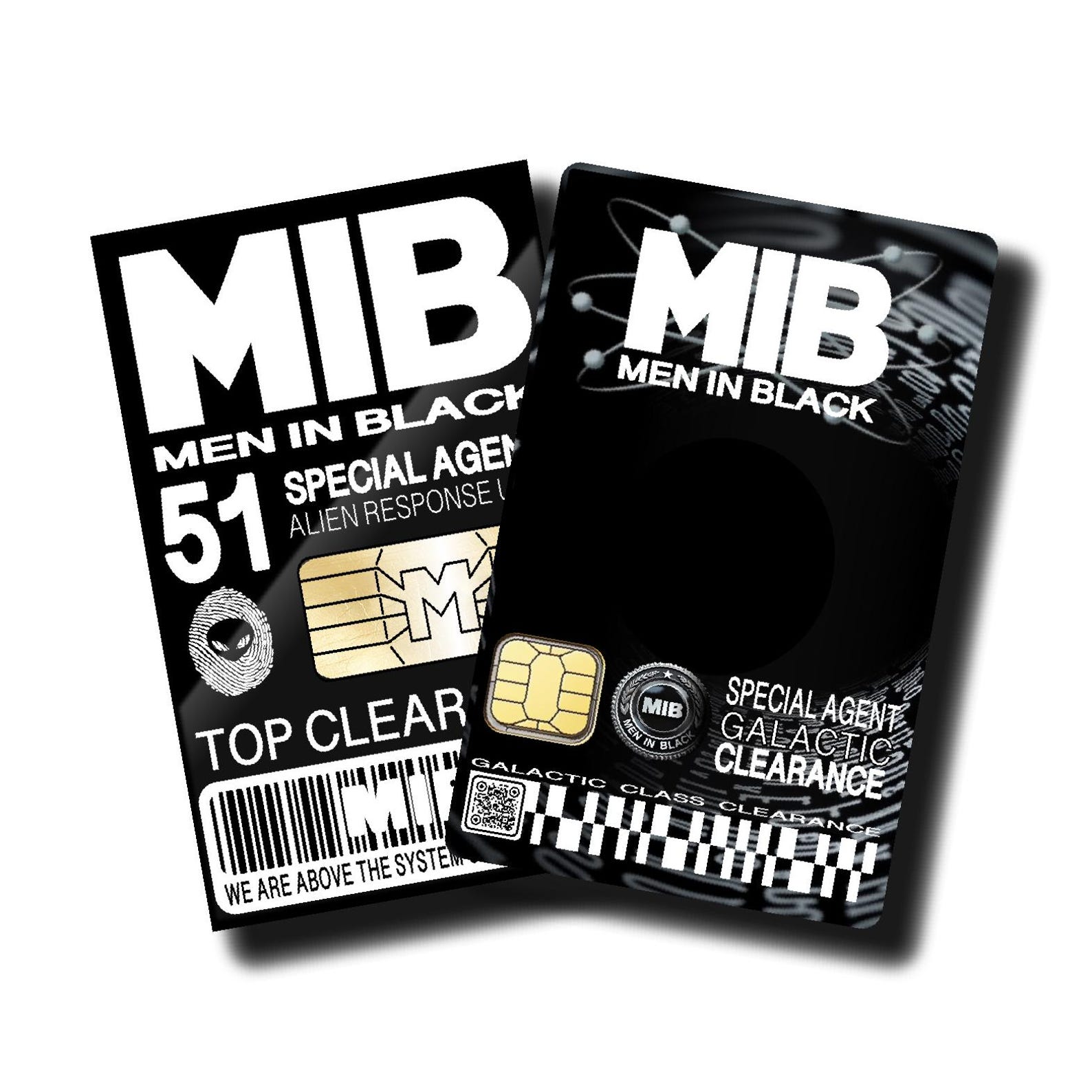 Men in Black ID Badge: MIB Costume Cosplay Prop (printable PDF) - Etsy