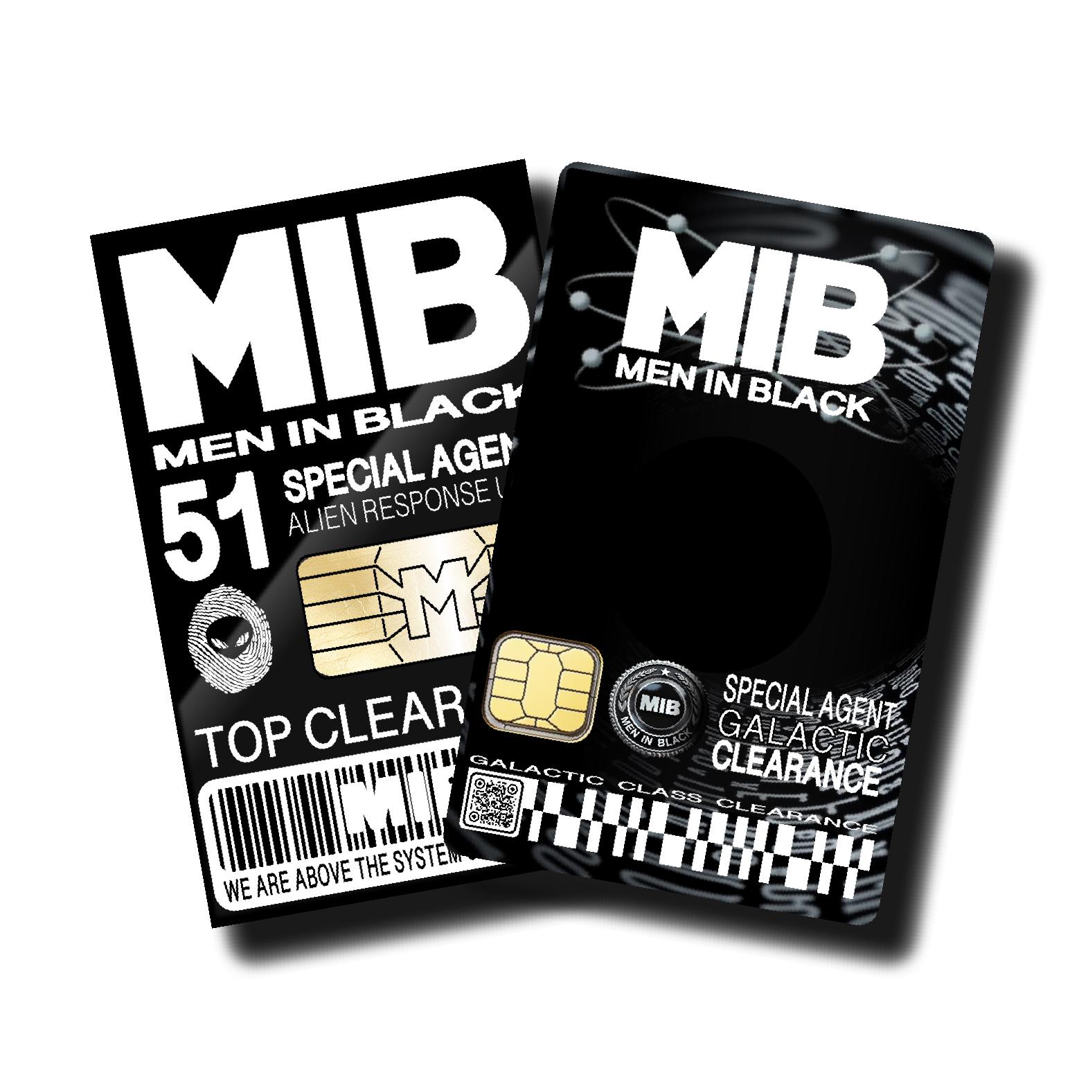 Men in Black ID Badge: MIB Costume Cosplay Prop (printable PDF) - Etsy