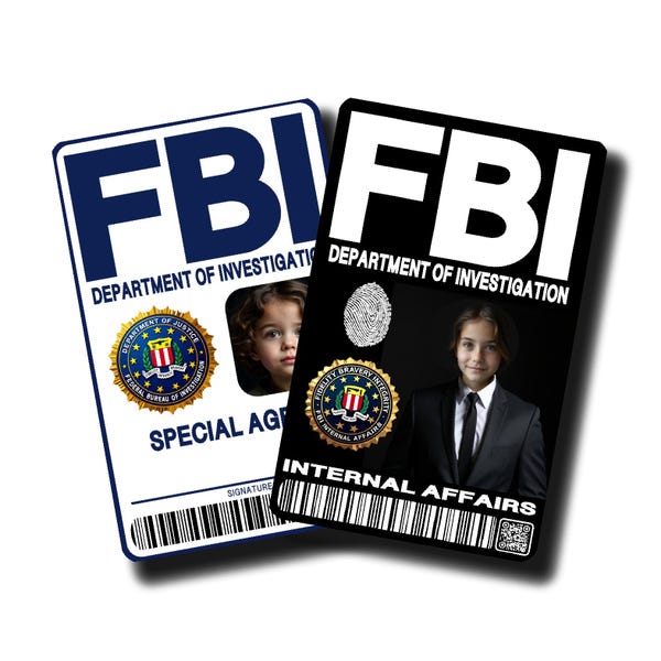 Fbi Badge - Etsy