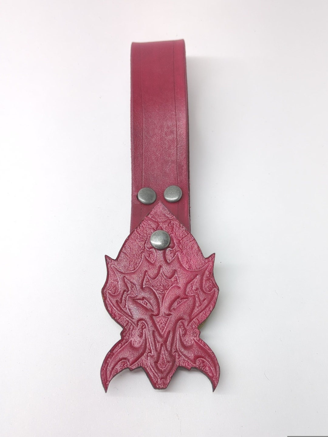 Red Leather Skirt Hike for Ring Belt Fire Elemental Rennaisance Fair ...