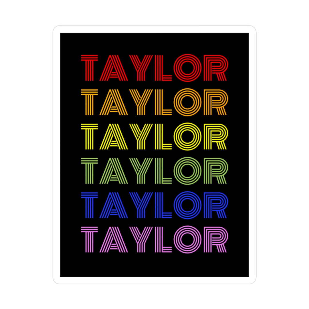 Taylor Swift Sticker, Taylor Swift Vinyl Decal, Swiftie Stickers ...