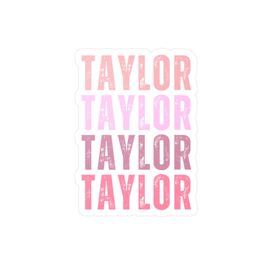 Taylor Swift Vinyl Decals, Swiftie Stickers, Waterproof, Water Bottle ...