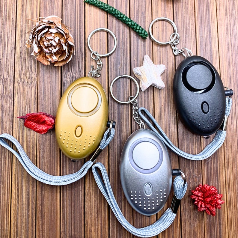 Security Alarm Key Ring for Women, Anti-aggression Key Ring, Child ...