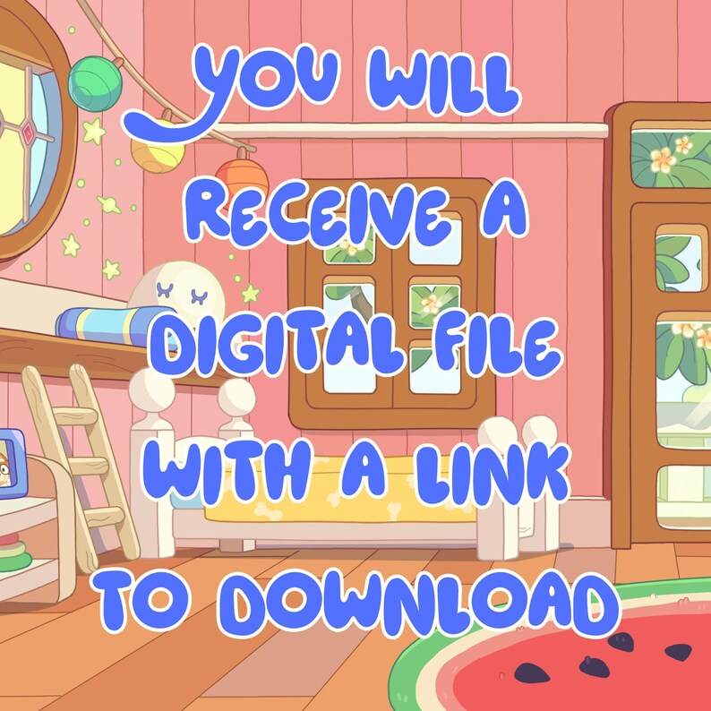 Bluey Characters, Backgrounds, Props, Fonts PNG SVG Bundle | Bluey Font ...