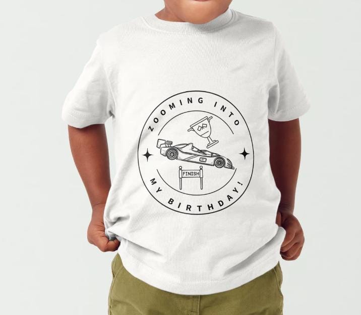 Zooming Into My Birthday SVG | Race Car Cut File | Cricut & Silhouette ...