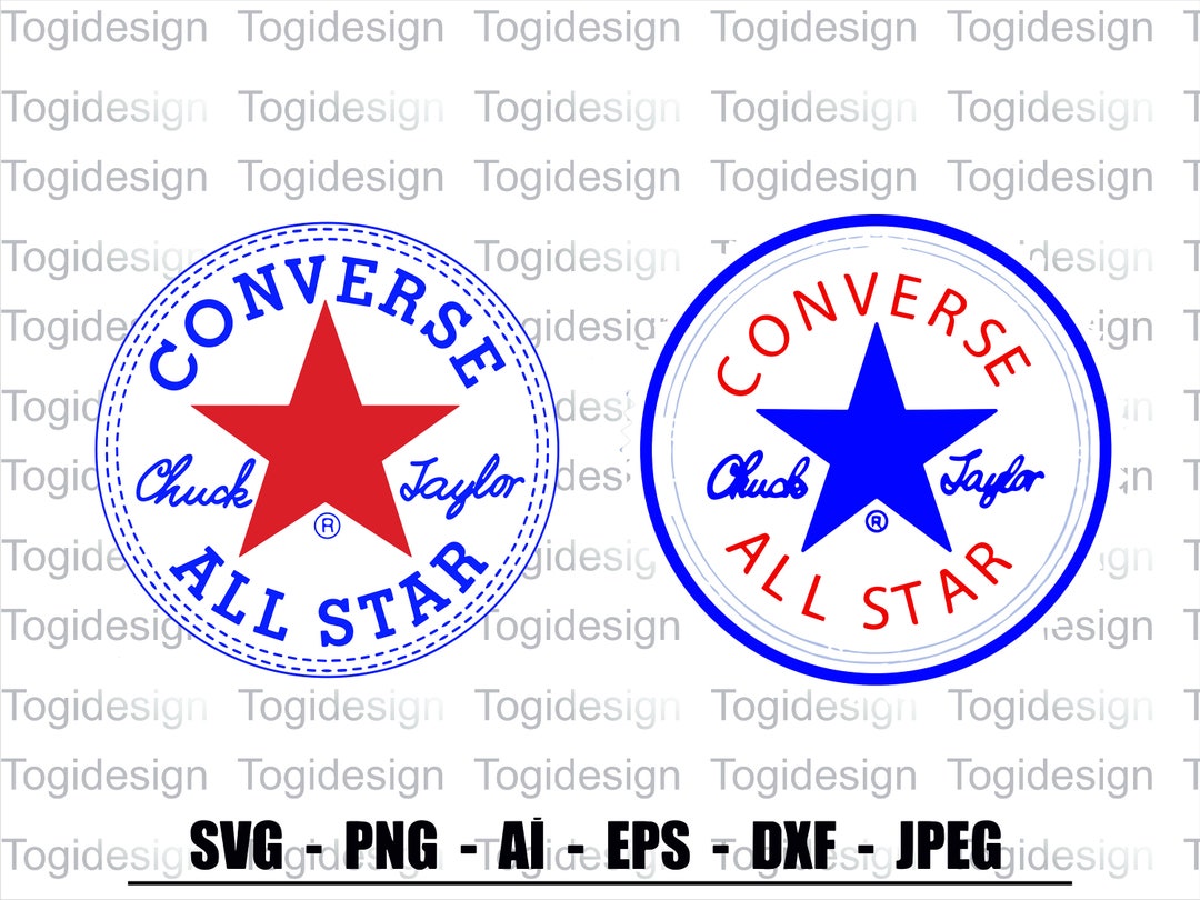 Converse SVG File,bundle Layered SVG Decal High Quality Digital File ...