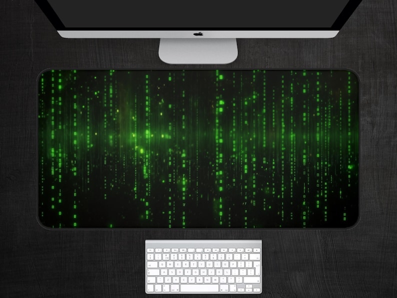 Matrix Desk Mat, the Matrix Mouse Pad, Matrix Code Large Desk Mat ...