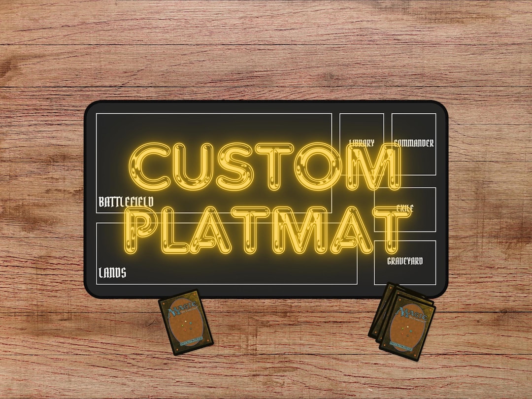 Custom MTG Playmat, Custom Design Playmat, Custom TCG Playmat, Mtg ...