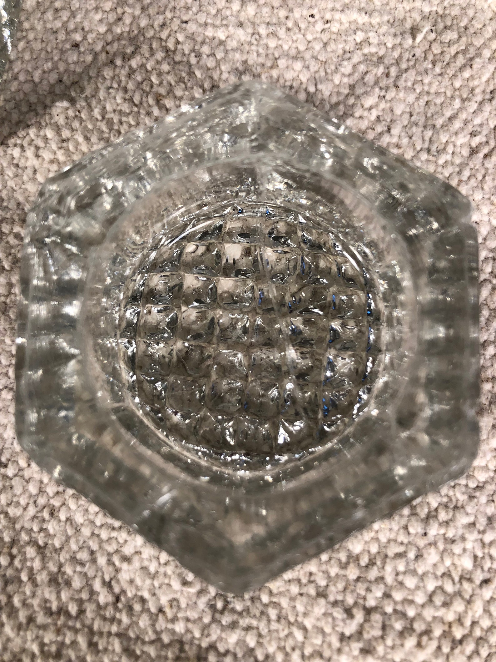 Set of 6 Antique Victorian EAPG Pressed Glass Open Salt Cellars Pyramid ...