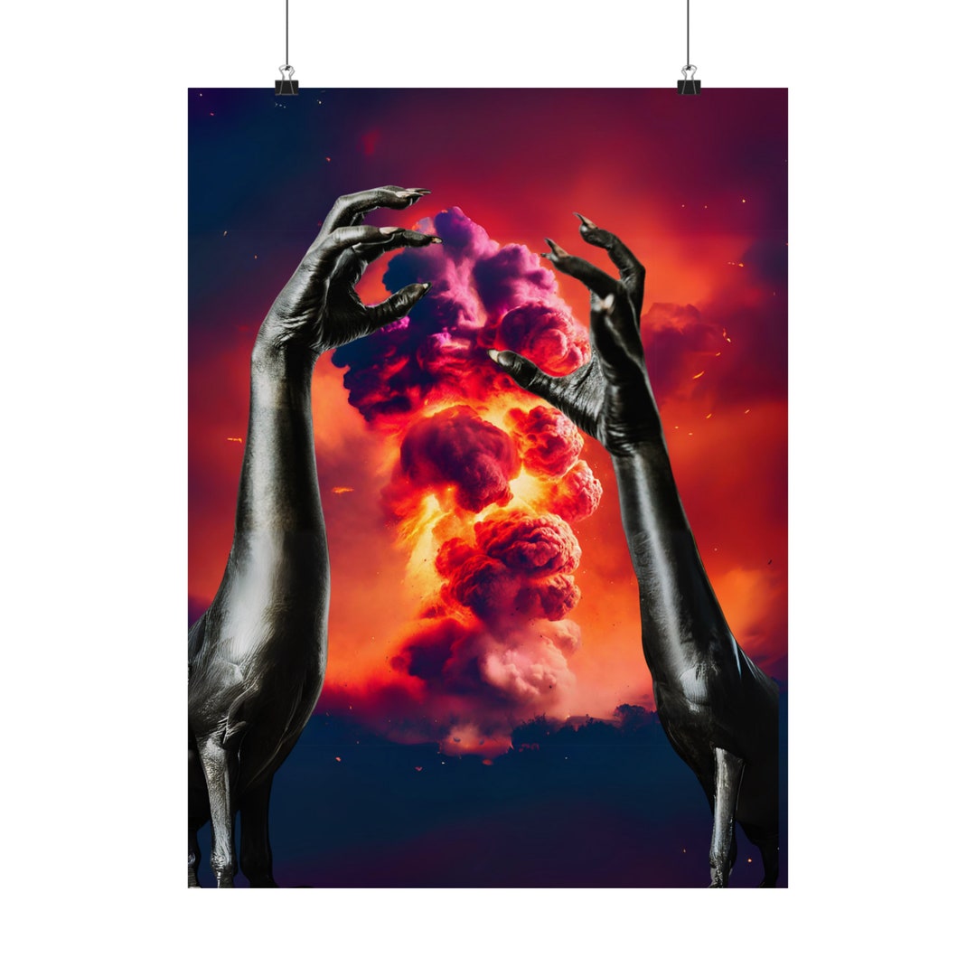 Mutant Hands Wall Art Gallery Macabre Poster Creepy Wall Decor Gothic ...