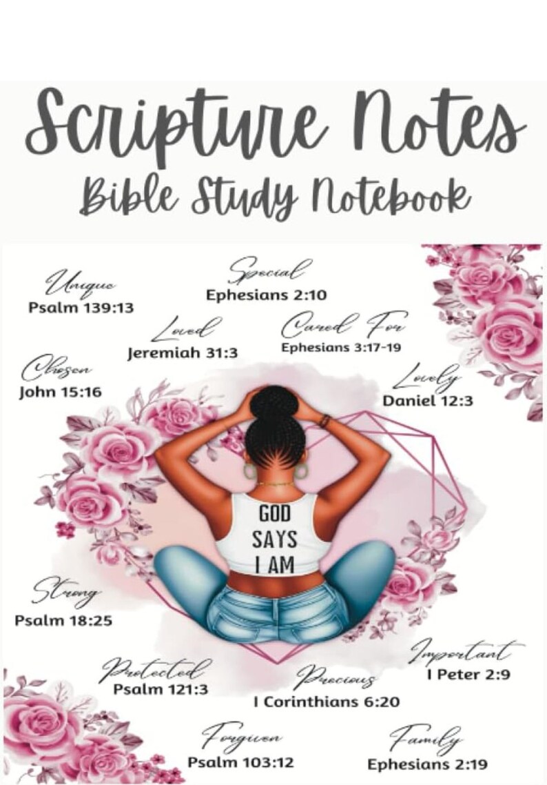 Scripture Notes: Bible Study Notebook - Etsy