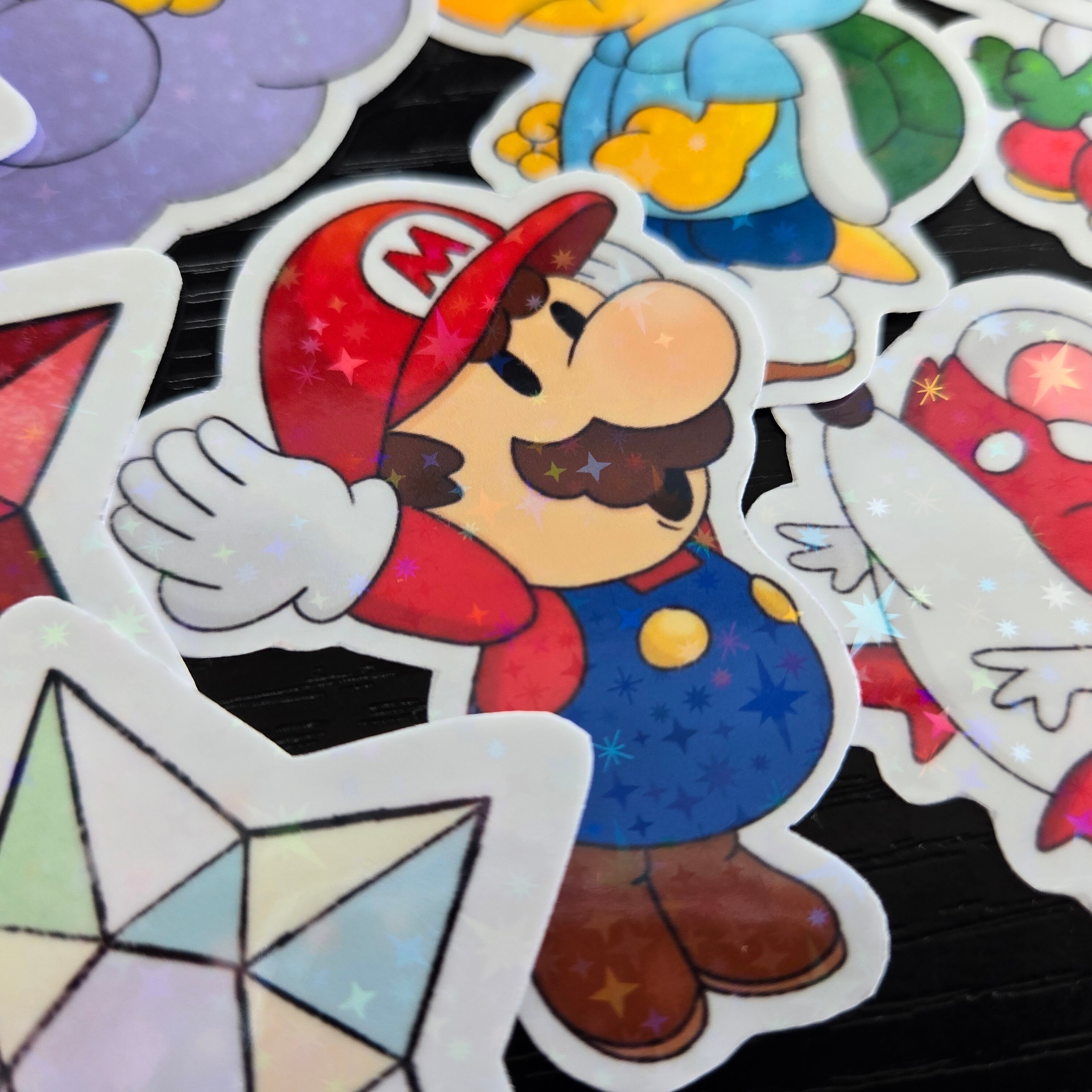 Paper Mario TTYD Partners Goombella Koops Flurrie Yoshi Vivian Bobbery ...