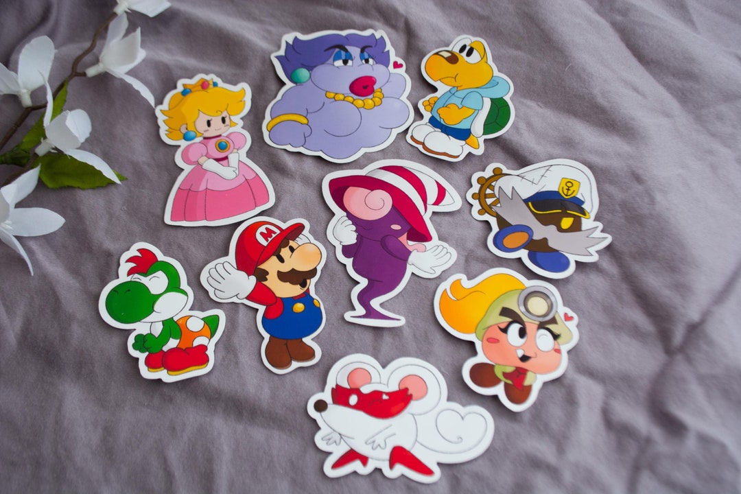 Paper Mario TTYD Partners | Goombella Koops Flurrie Yoshi Vivian ...