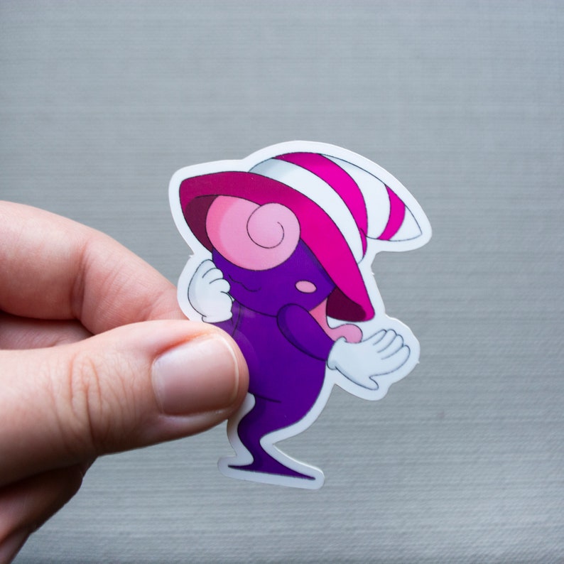 Vivian Paper Mario TTYD Partner Stickers Peach Vivian Goombella ...