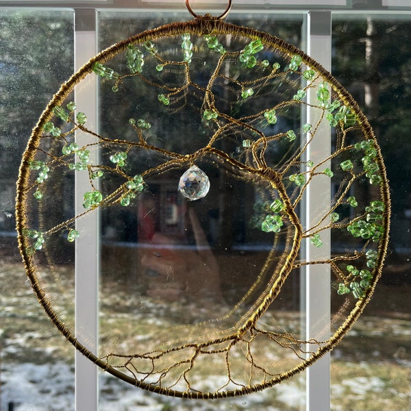 Wire Tree Suncatcher - Etsy