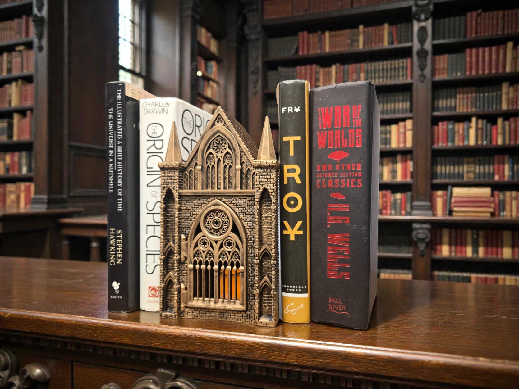 Arcane Cathedral Book Nook Gothic Shelf Insert Dark Academia Library ...