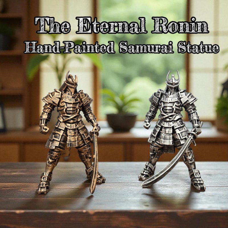 Silver Samurai 3d Print - Etsy UK