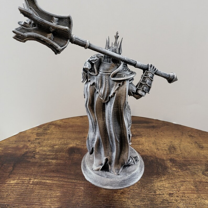 10 Hand Painted King Leoric 3D Printed Diablo Statue - Etsy