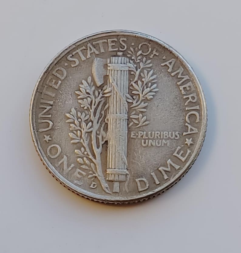 1916 D Key Date Mercury Dime Coin, United States, USA Coin Restrike - Etsy