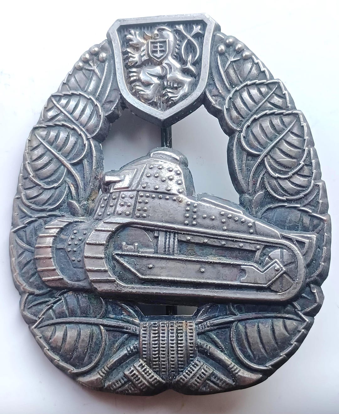 Wwll Tank Badge / Czechoslovakia Tank / Vintage History *1936-1939 ...