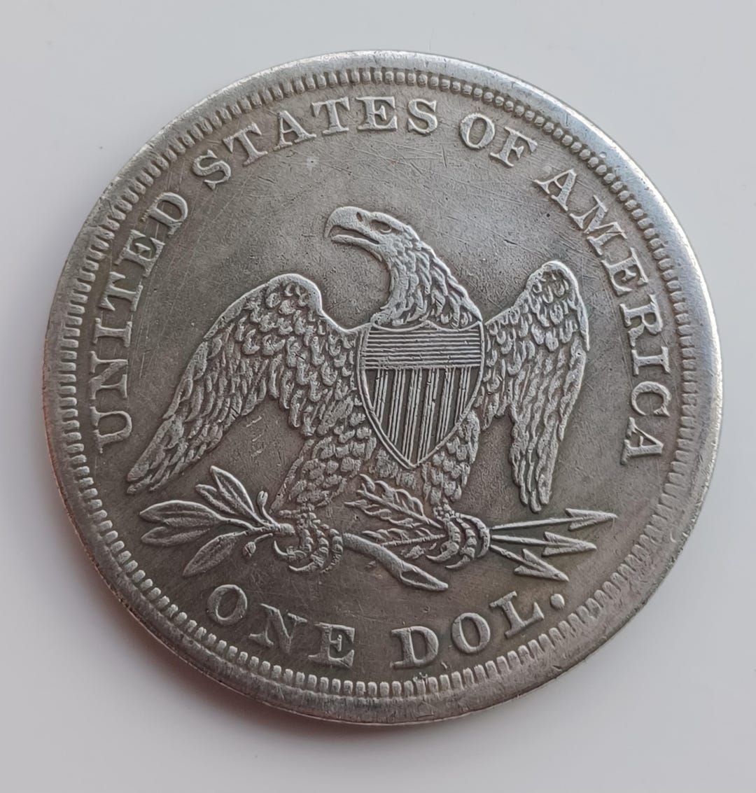 1 Dollar Seated Liberty Coin *1840* United States Coin Collector ...