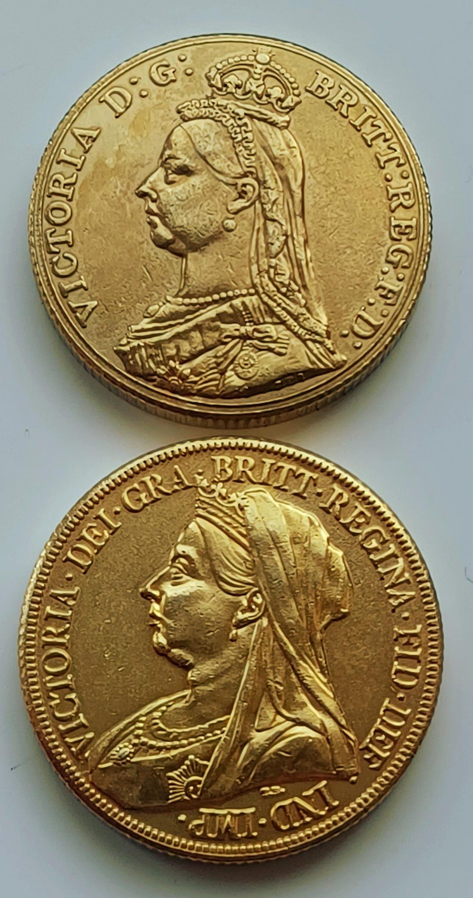 Queen Victoria Sovereign Set British Coin Gift Item for Collector ...