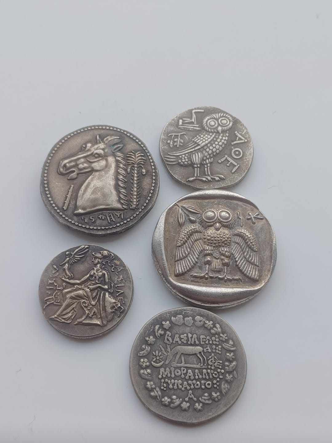 Ancient Roman Coin Lot, Denarius, Roman Empire, Restrikes. - Etsy