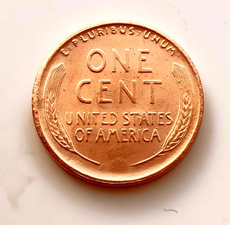 1914 D Lincoln Cent 'key Date' US Copper Coin Restrike. - Etsy