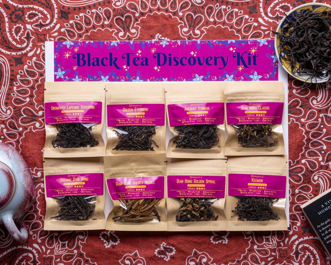 Black Tea Discovery Kit | Explore New Tea Flavors | Premium Loose Leaf ...
