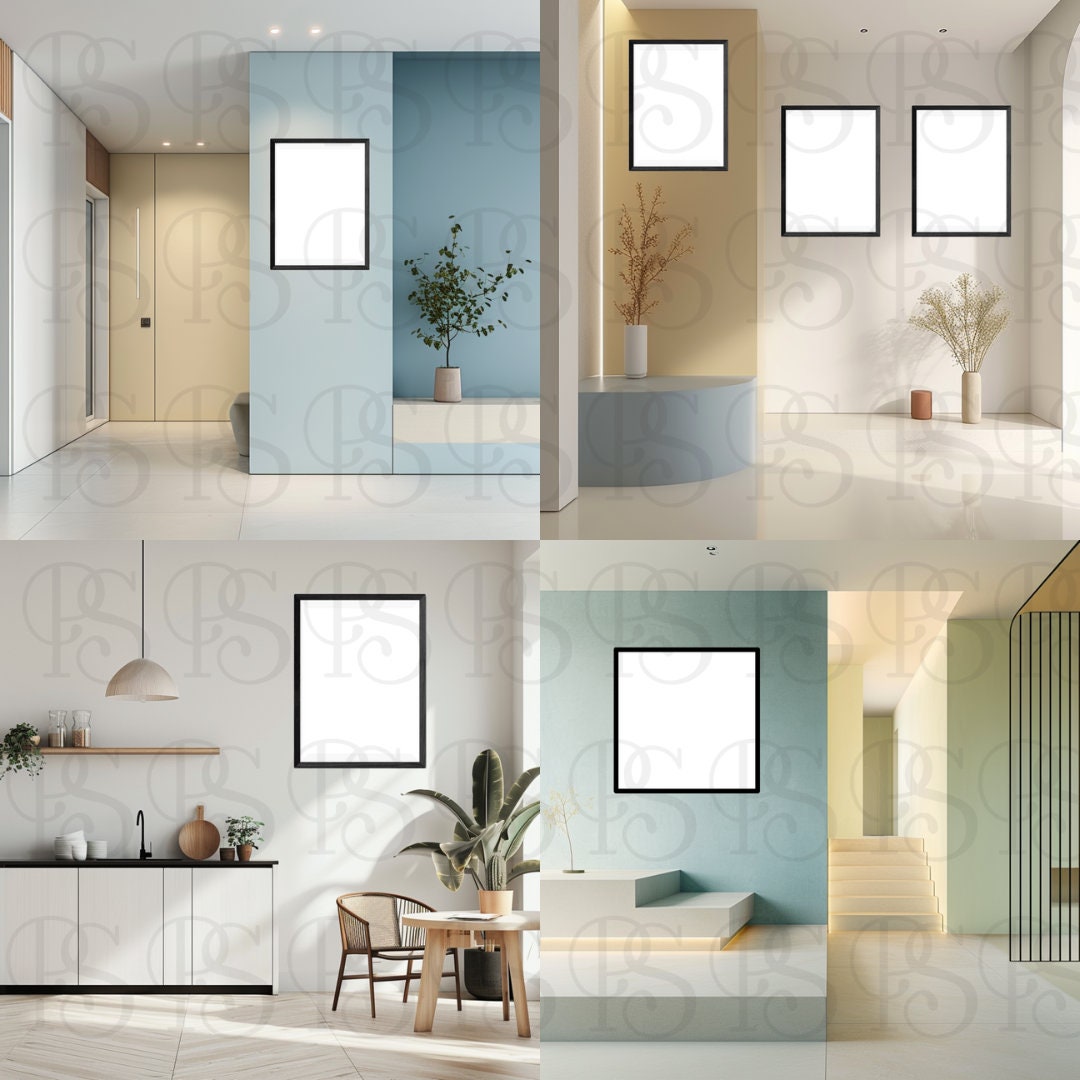 Mockups for Paintings: 50 Professional Templates for Paintings and ...