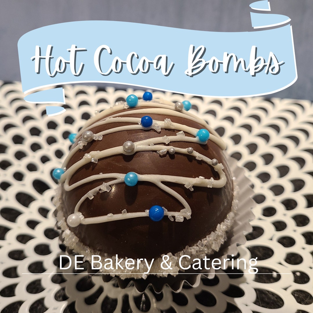 4 Pack-hot Cocoa Bombs Hot Chocolate Bombs Box of 4 Bombs hot Cocoa Mix ...