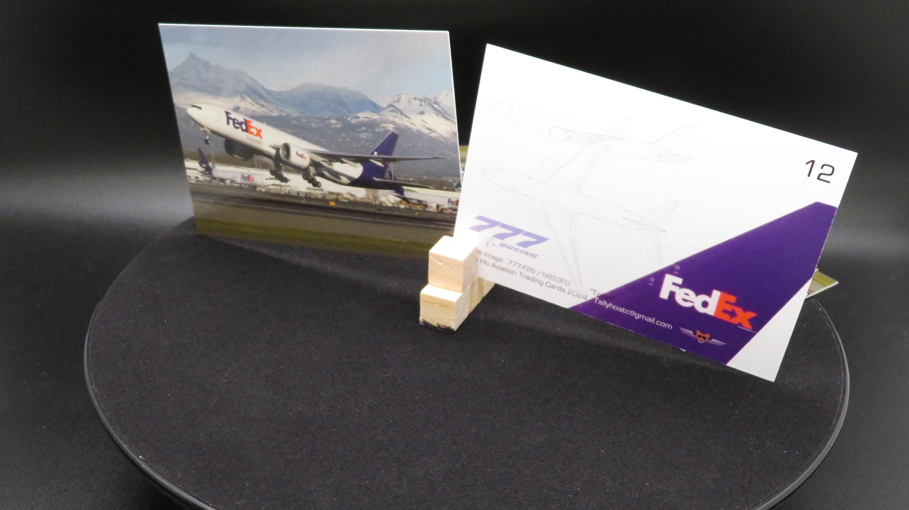 Fedex Boeing 777 Aviation Trading Cards - Set of 25 - 2.5"x 3.5 ...