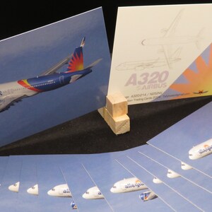 Allegiant Air Airbus A320 Set of 25 Aviation Trading Cards 2.5x 3.5 ...