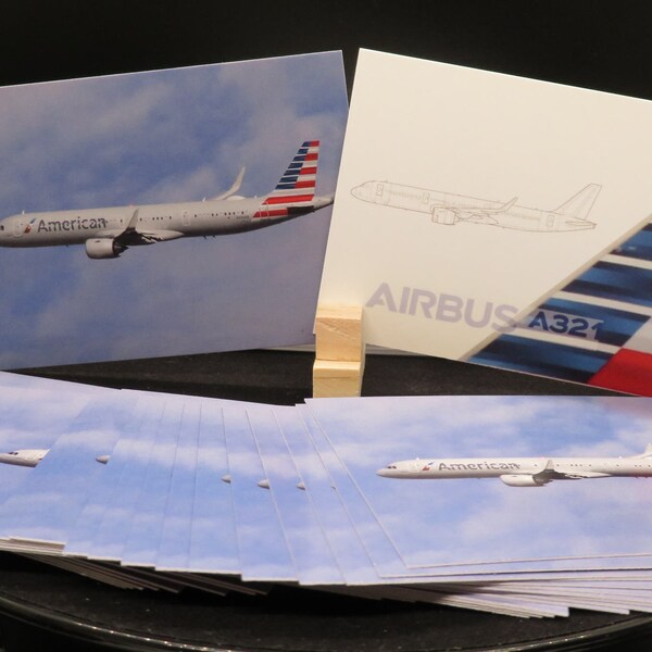 American Airlines Airbus A321 - Etsy