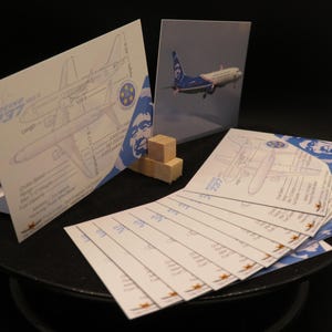 Alaska Airlines Boeing 737 Max 8 "honoring C/s..." - Set of 25 Aviation ...