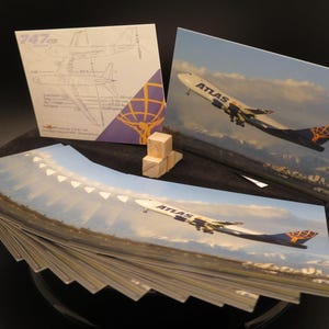 Atlas Air Boeing 747-400F Trading Cards - Set of 25 - Etsy