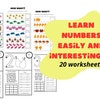 100+ Printable Toddler Worksheets or Toddler Workbook Cut and Assemble ...