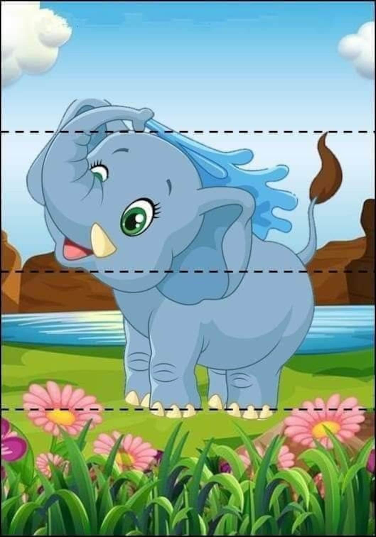 100+ Printable Toddler Worksheets or Toddler Workbook Cut and Assemble ...