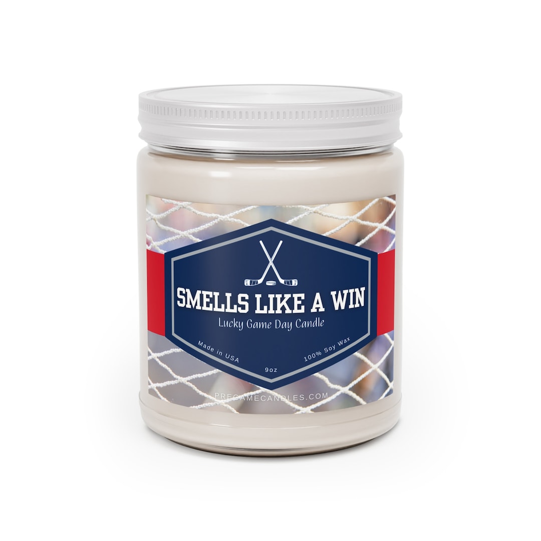 Smells Like a Win Columbus Hockey Candle Lucky Sports Themed Scented ...