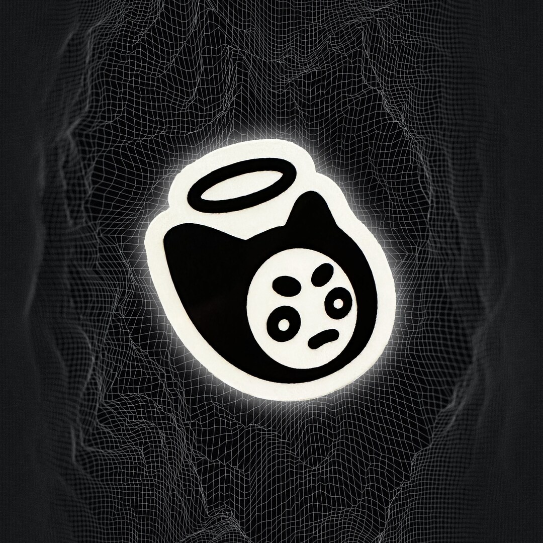 SUPER SAFE CLUB Official Logo - Sticker - Angel - Demon - Cute ...