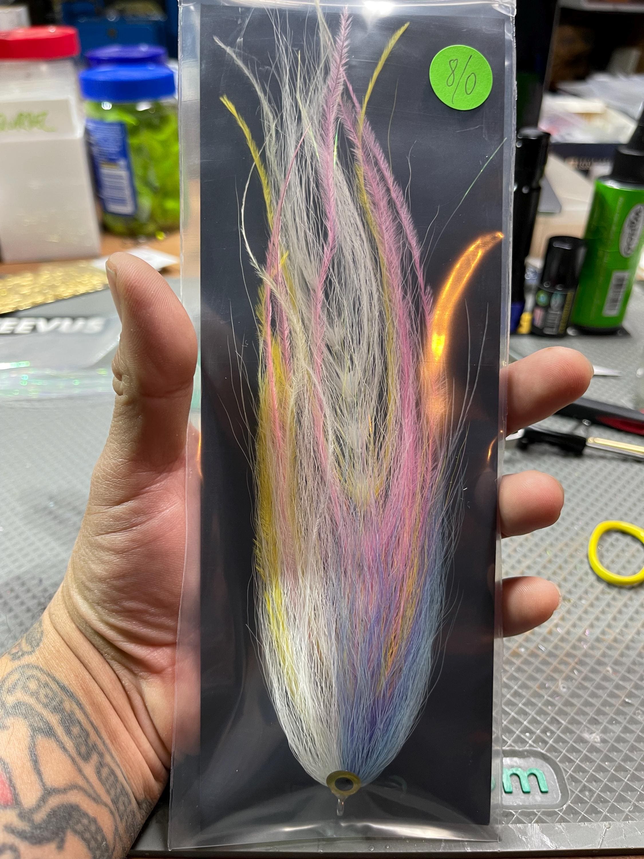 Beast Fleye Beast Fly Hollow Fleye Hollow Fly 8/0 Hook Bunker Fly ...