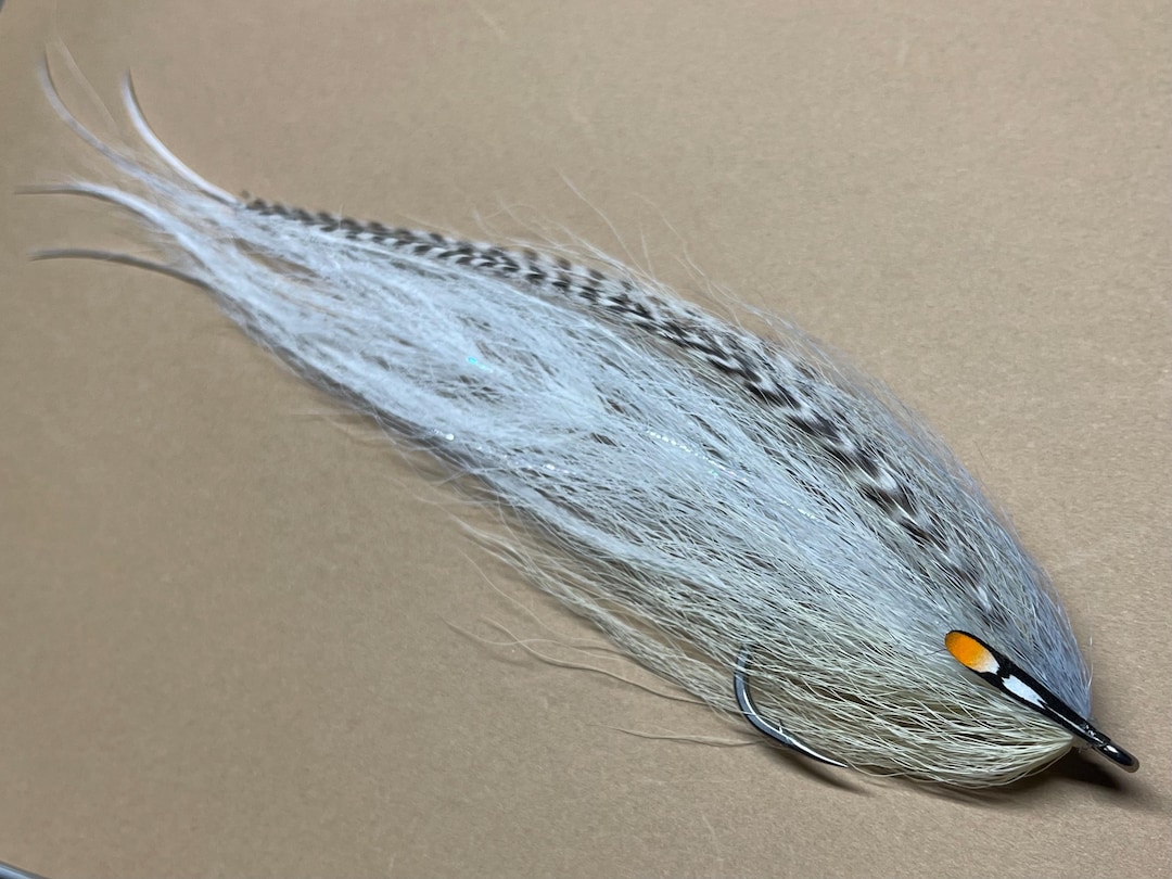 11 Inch Beast Fleye Fly: Feather Wing Pike/musky/bass Lure - Etsy