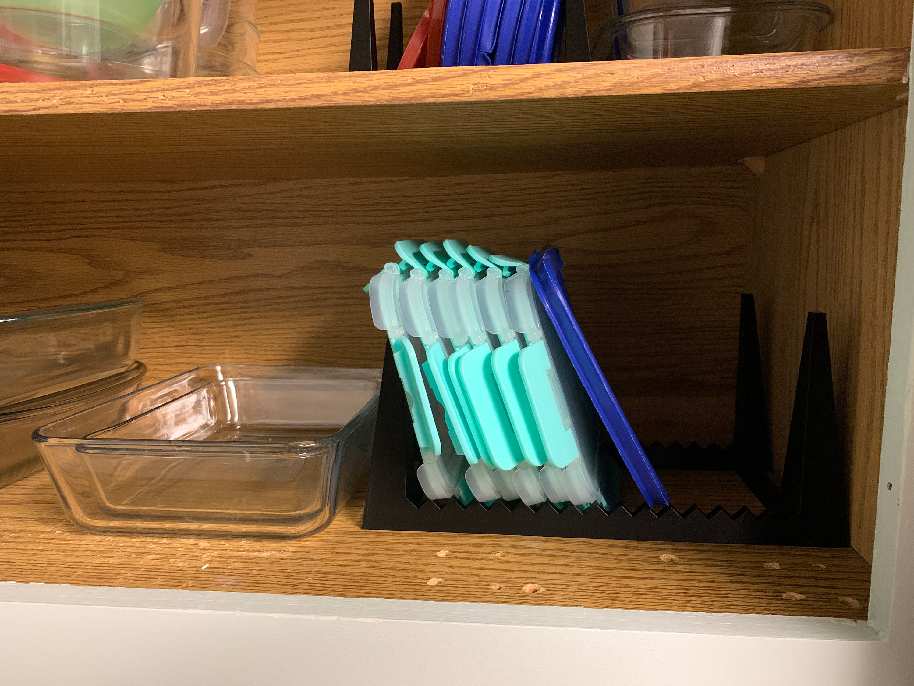 Tupperware Lid Holder Rectangular Lids 3D Printed STL File - Etsy