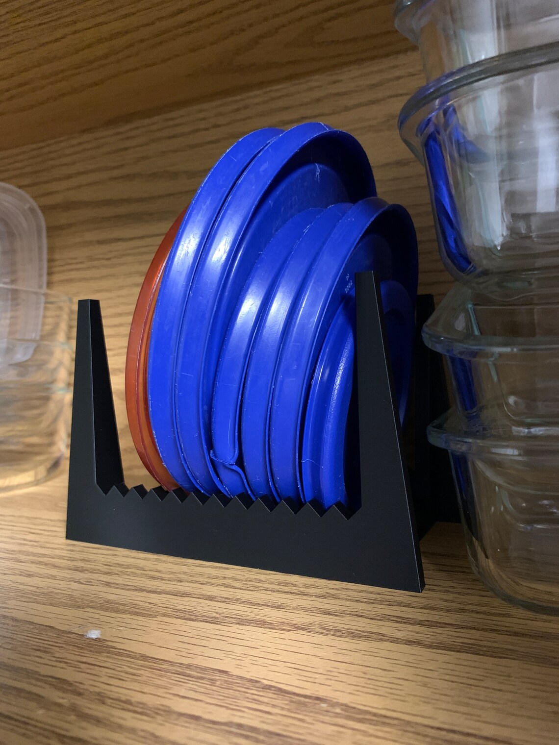 STL File - Tupperware Lid Holder - Round Lids - 3D Printed - Etsy